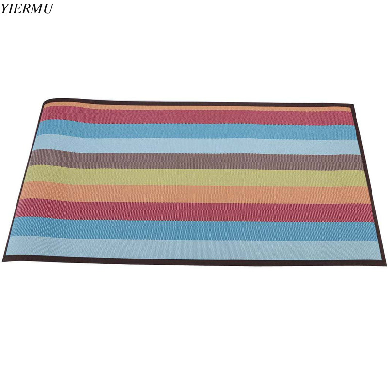 PVC textilene fabric floor mat