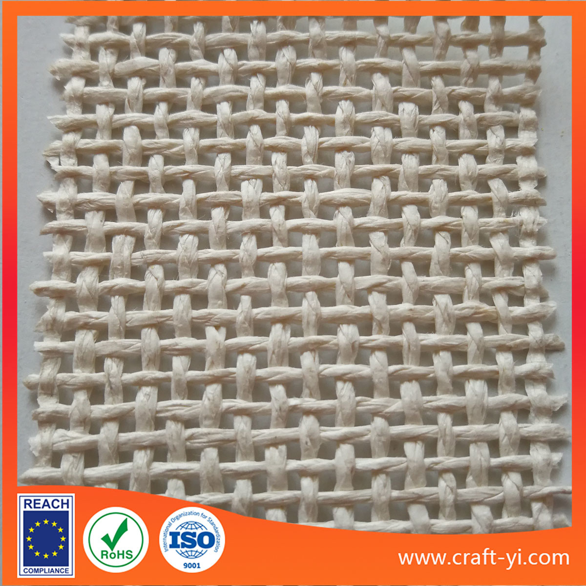 Eco friednly natural straw fabric textile woven Fabrics made from paper ...
