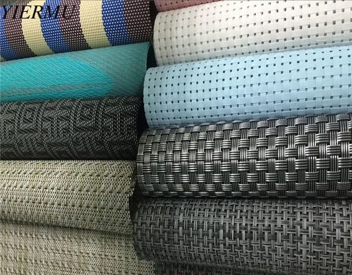 light blue color Textilene® Solar Screens & Sun Screen Fabric 8*8 woven ...