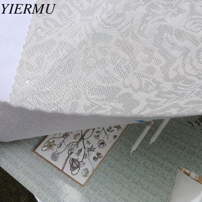 white color 3D third dimension jacquard weave wallpaper background